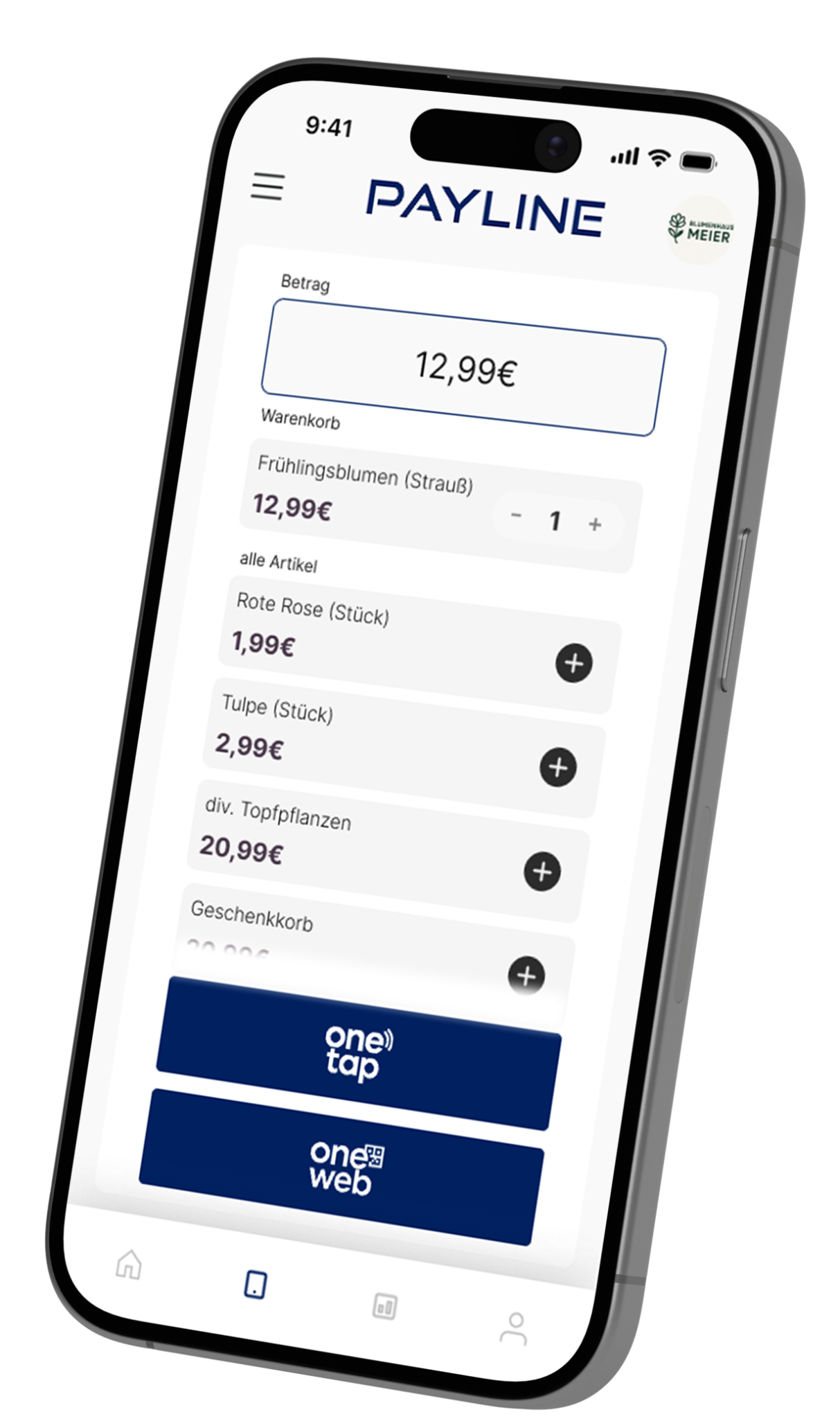 Jetzt 3 Monate kostenlos testen - Payline - Payment made in Potsdam
